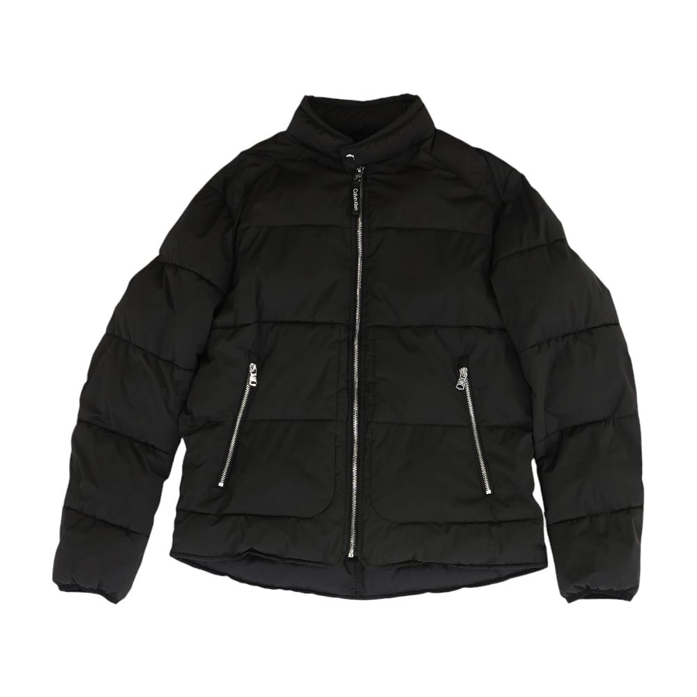 Black Solid Puffer Jacket – Unclaimed Baggage