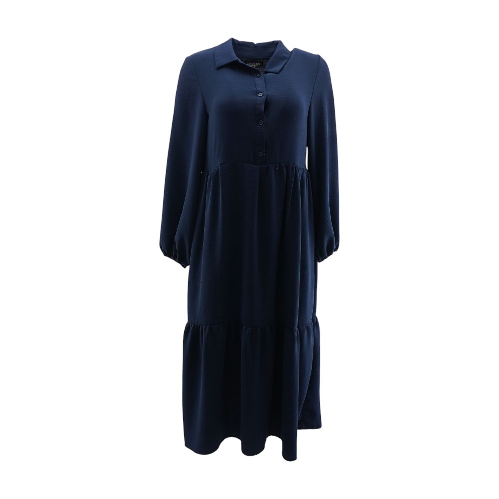 Navy Solid Maxi Dress – Unclaimed Baggage