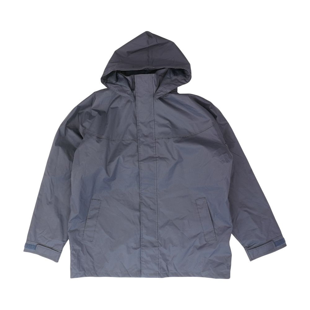 Navy Solid Rain Jacket – Unclaimed Baggage