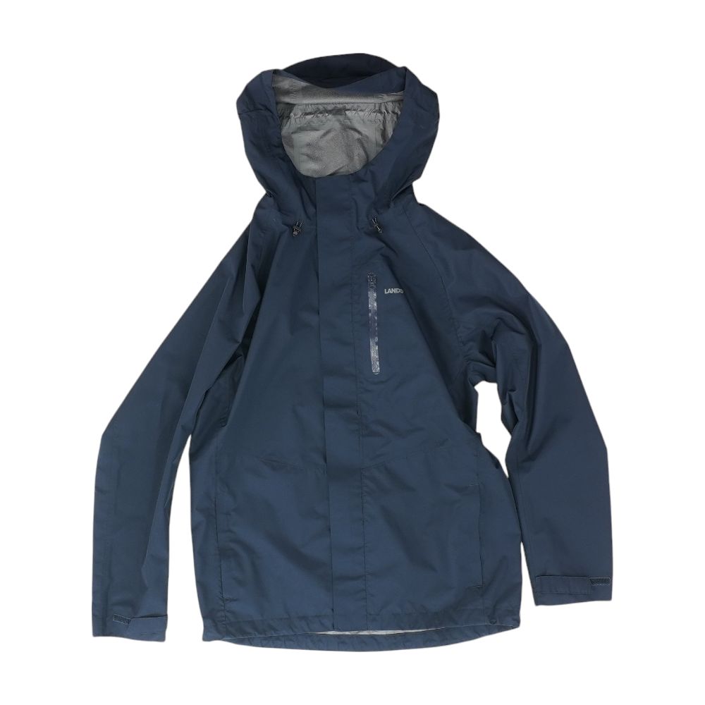 Navy Solid Rain Jacket – Unclaimed Baggage
