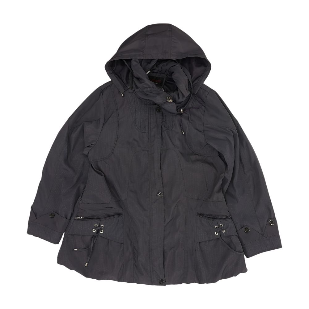 Gray Solid Lightweight Jacket – Unclaimed Baggage