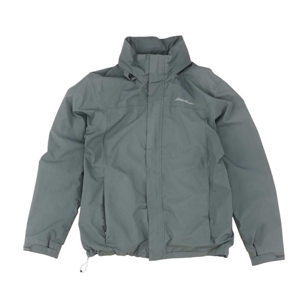 Gray Solid Jacket – Unclaimed Baggage