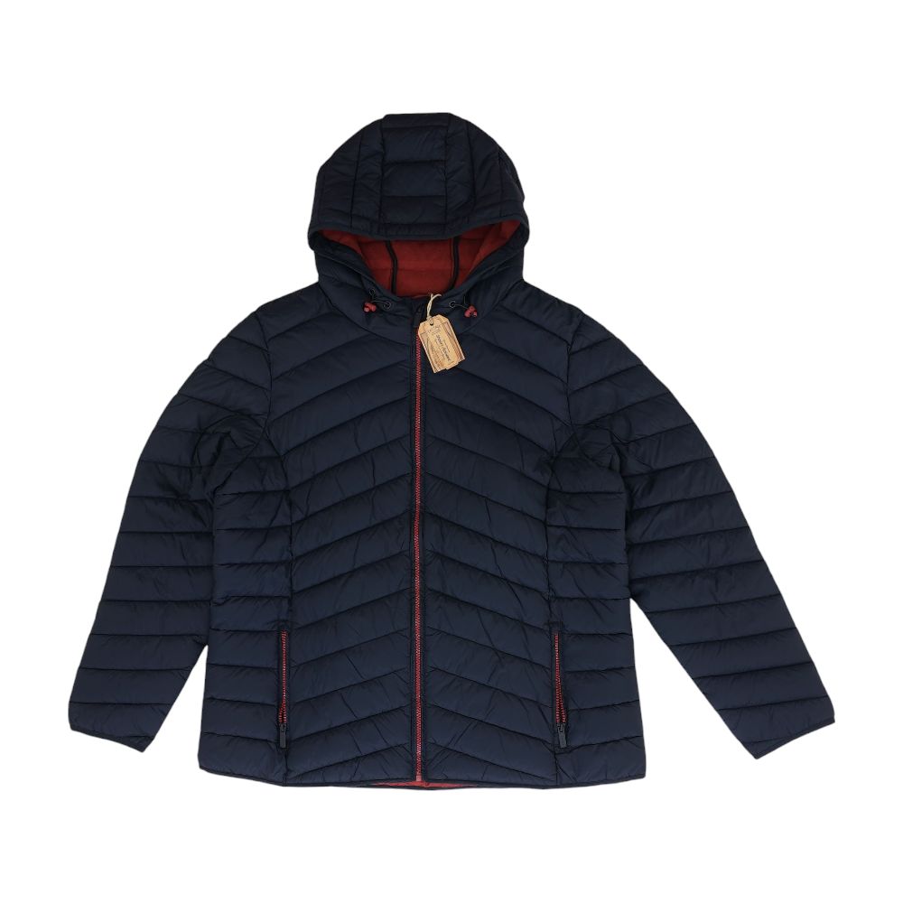 Navy Solid Puffer Jacket – Unclaimed Baggage