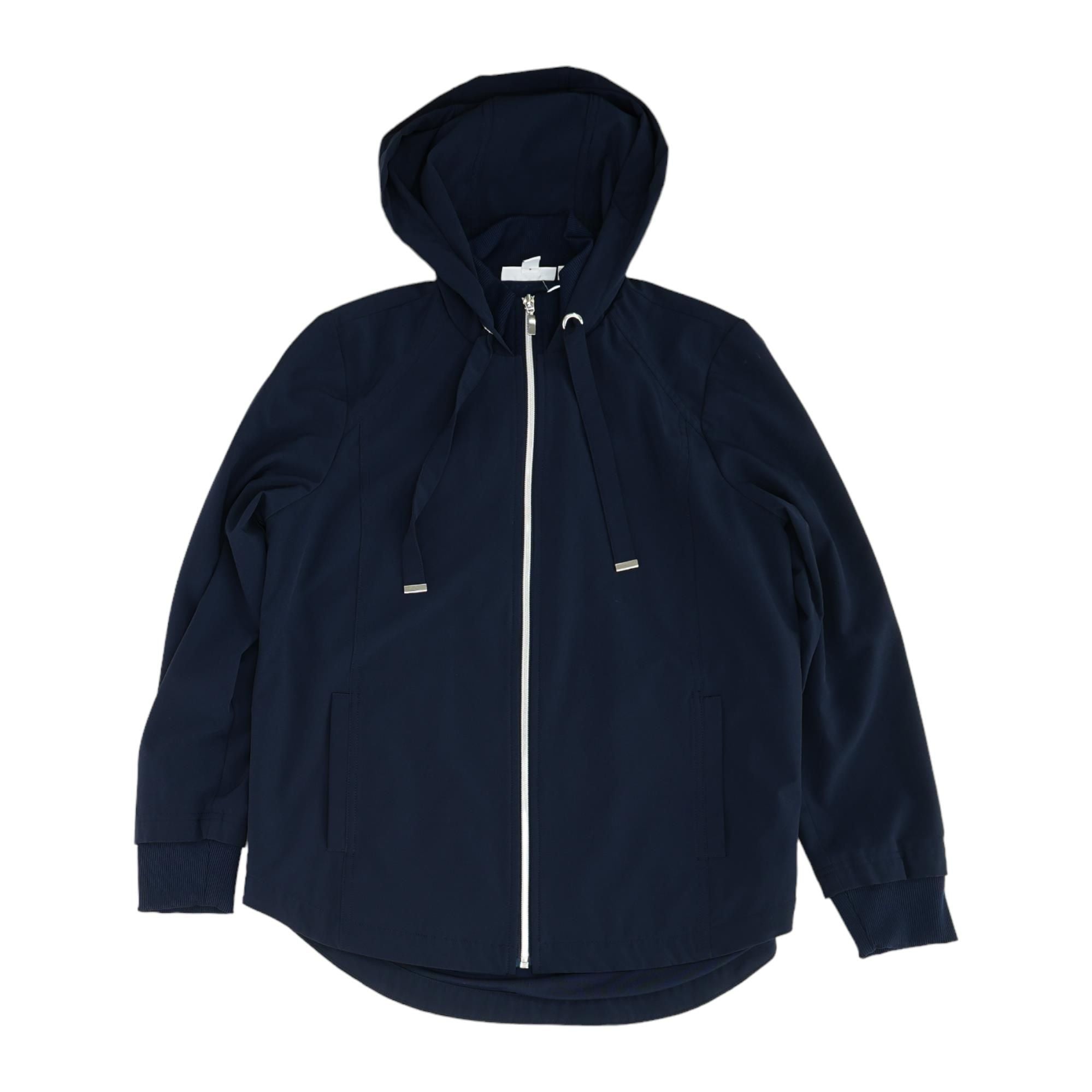 Navy Solid Active Jacket – Unclaimed Baggage