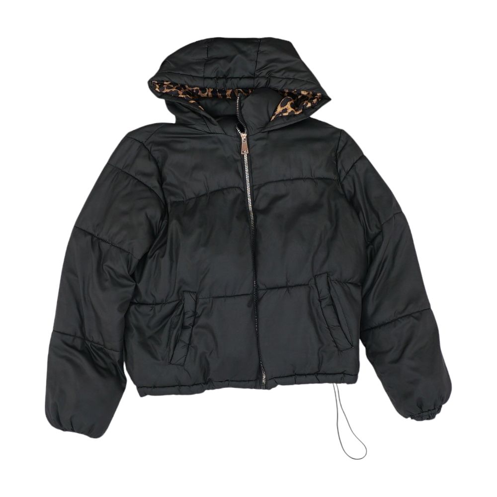 Black Solid Puffer Jacket – Unclaimed Baggage