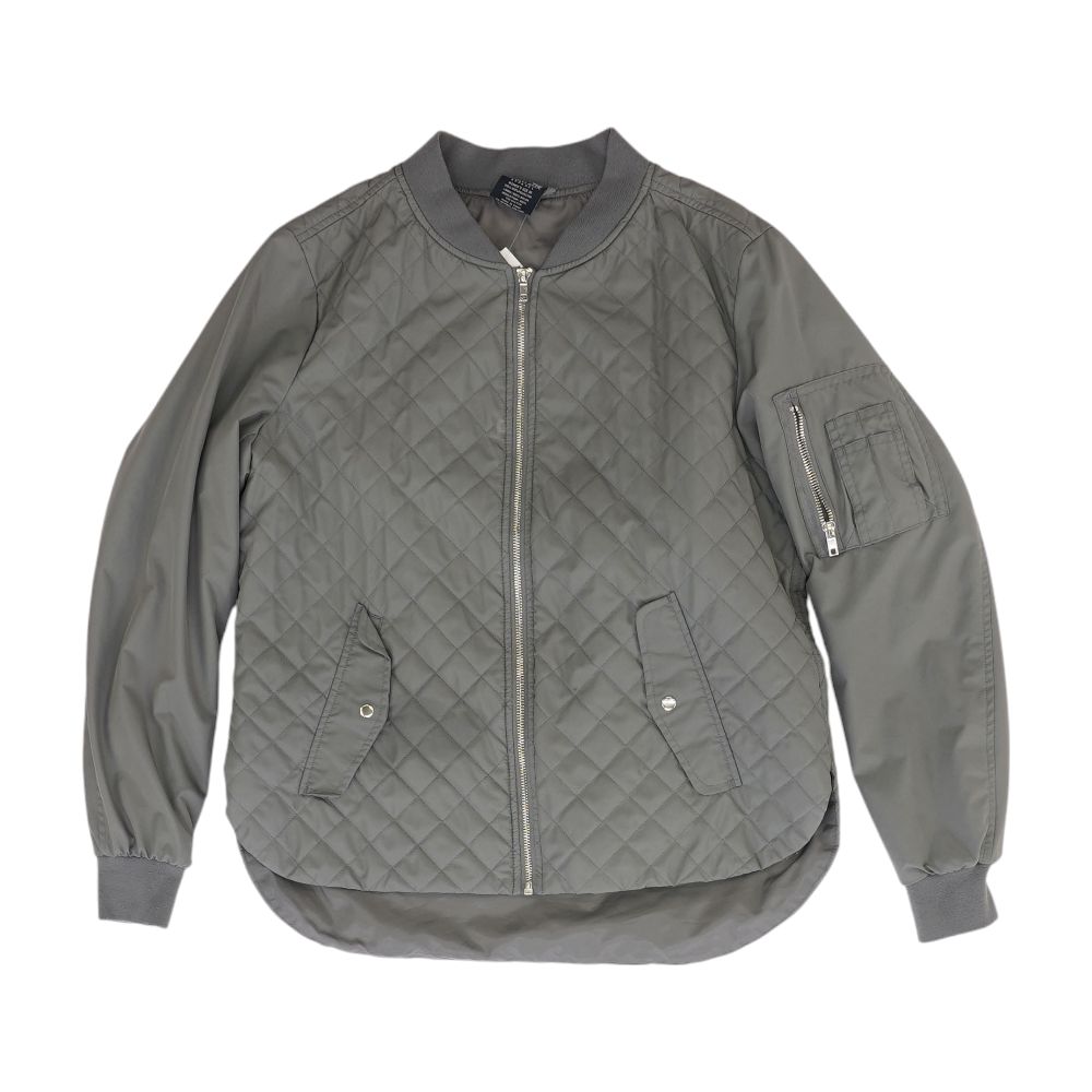 Gray Solid Lightweight Jacket – Unclaimed Baggage