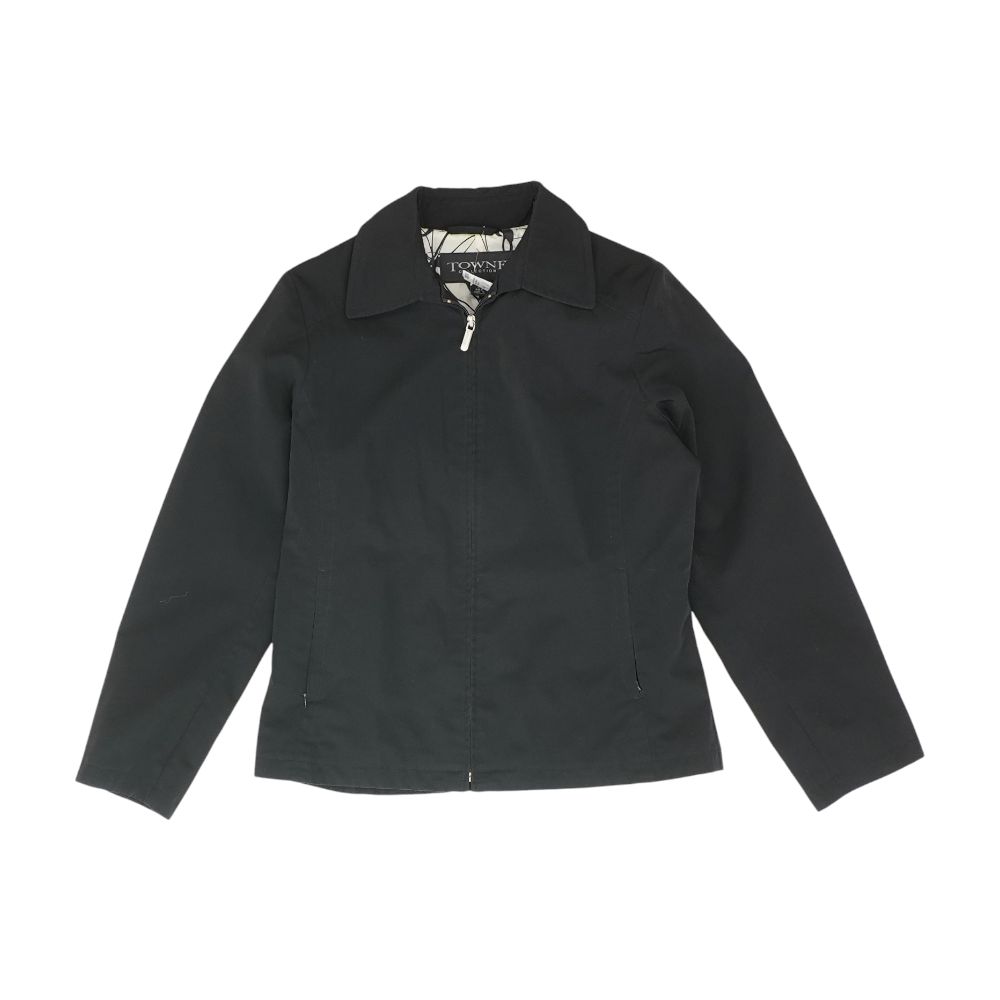 Black Solid Lightweight Jacket – Unclaimed Baggage