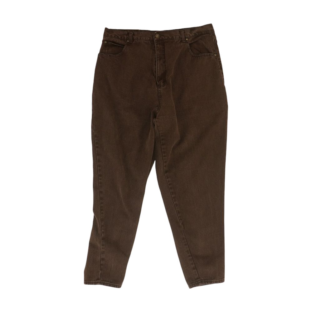 Vintage Brown Solid Jeans – Unclaimed Baggage
