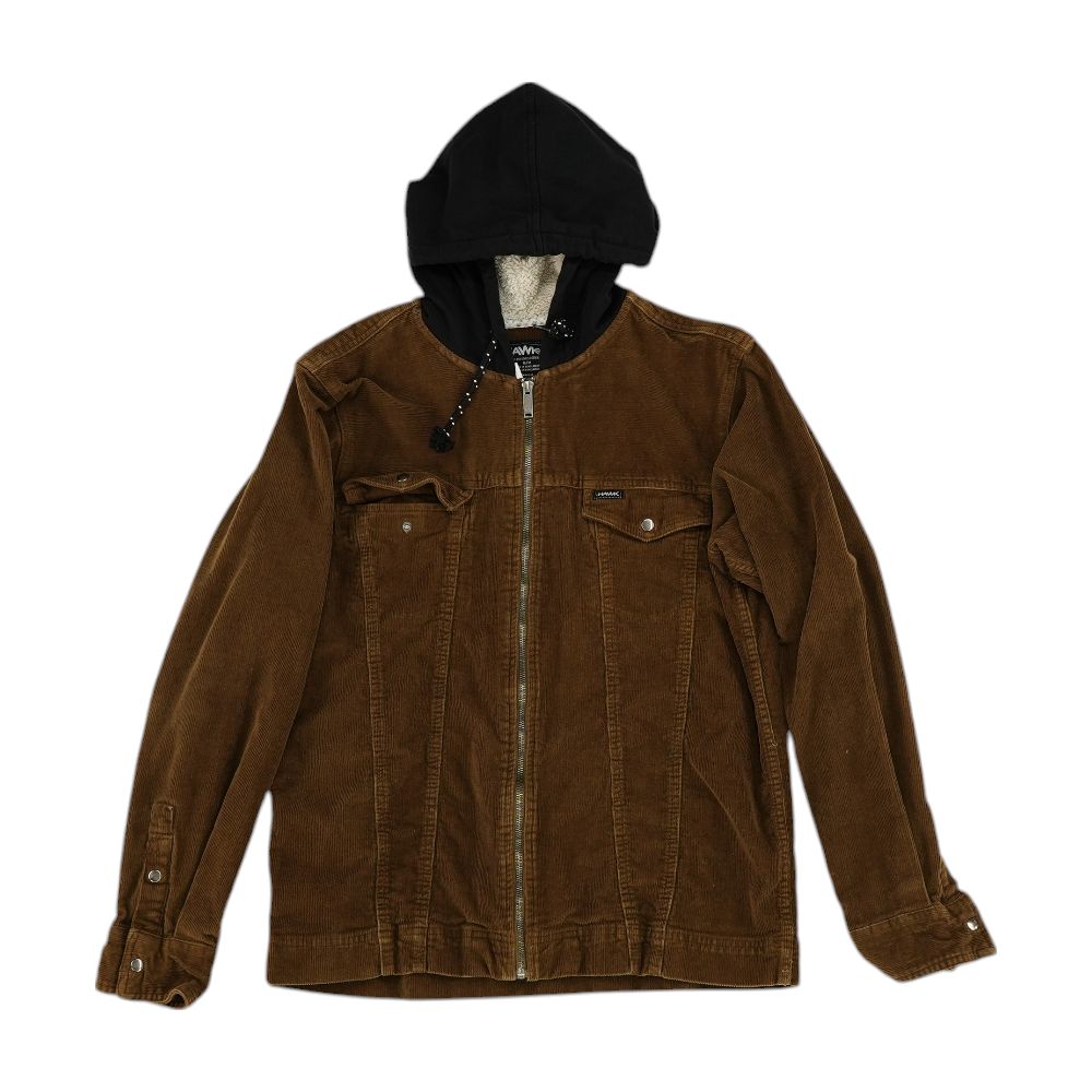 Brown Solid Jacket – Unclaimed Baggage
