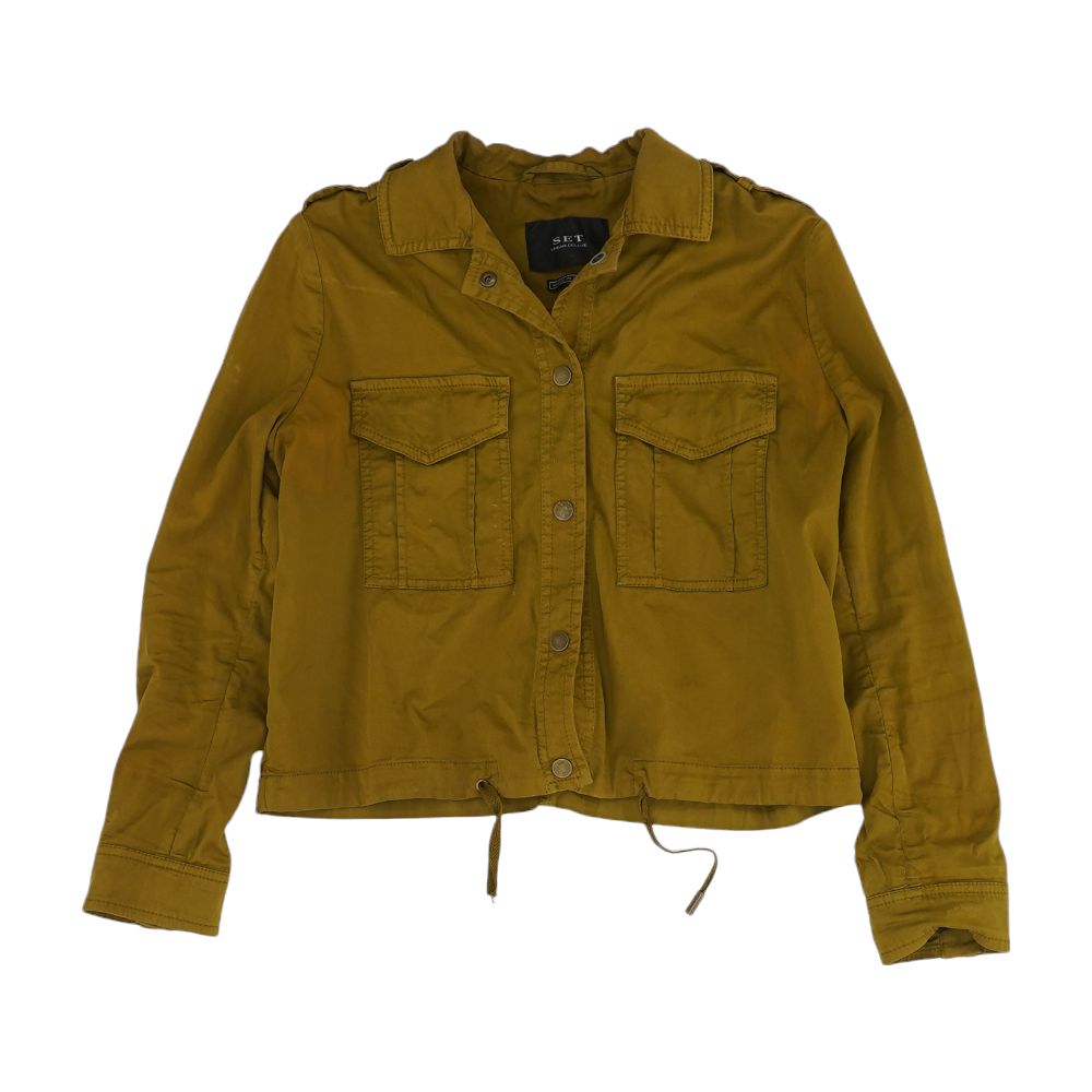 Green Solid Jacket – Unclaimed Baggage