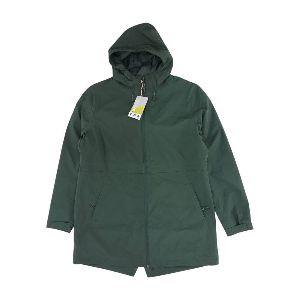 Green Solid Rain Jacket – Unclaimed Baggage