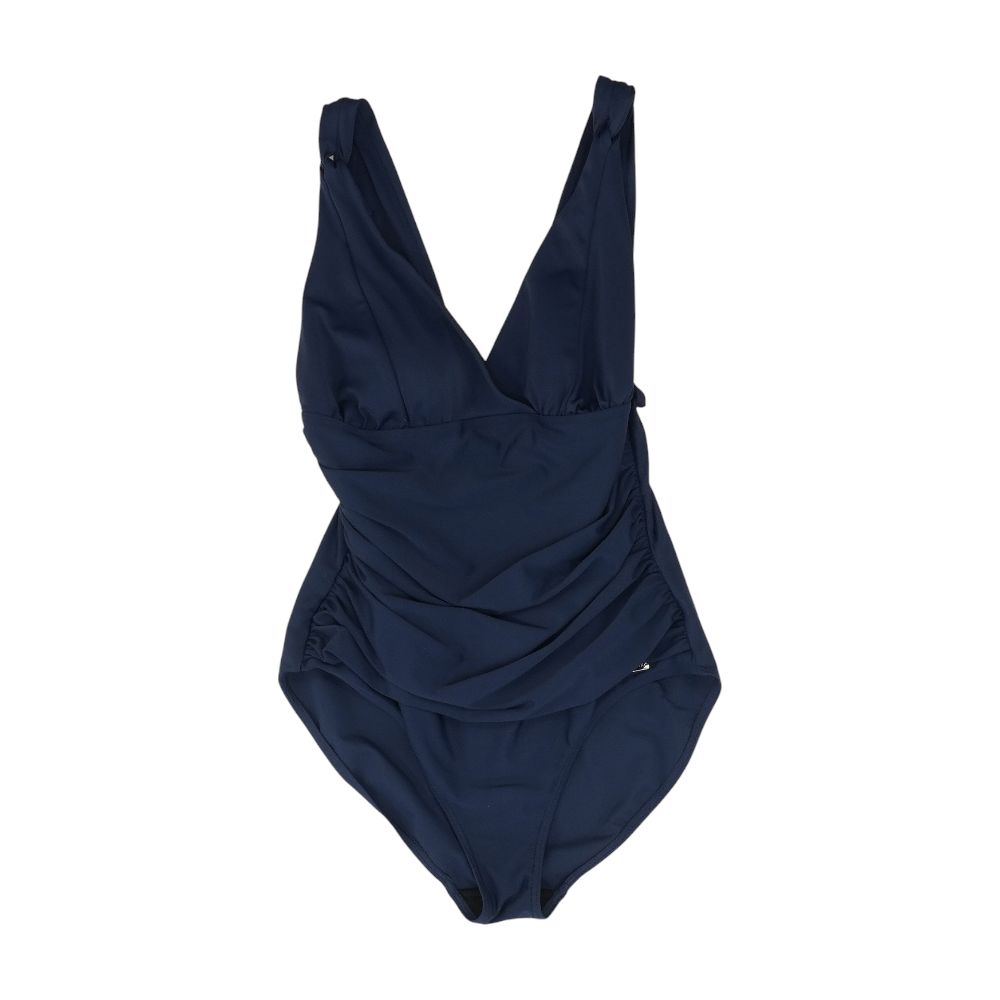 Navy Solid One-Piece – Unclaimed Baggage