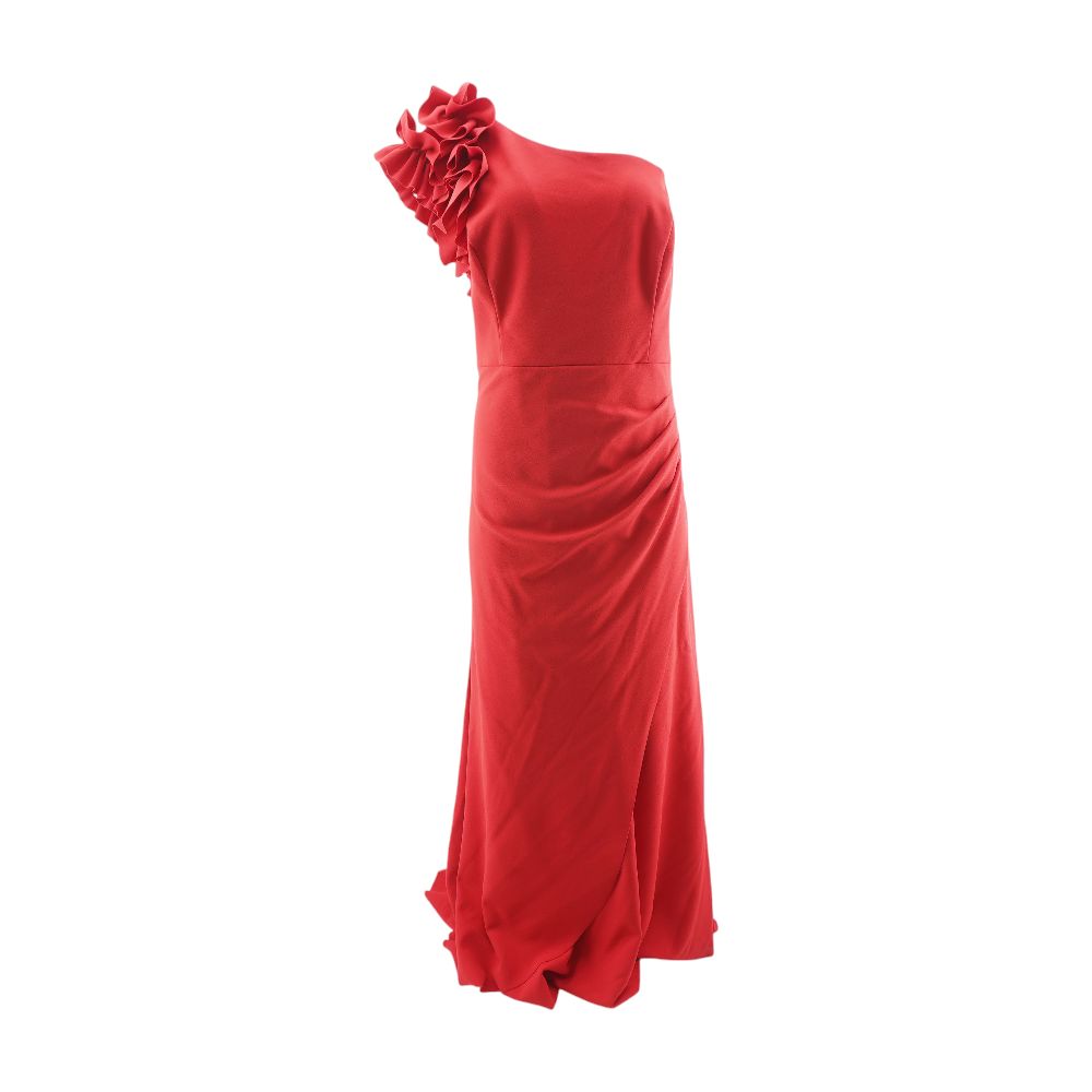 Red Solid Maxi Dress – Unclaimed Baggage