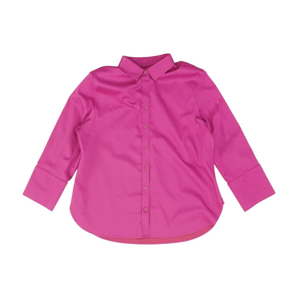 Magenta Solid Button Down – Unclaimed Baggage