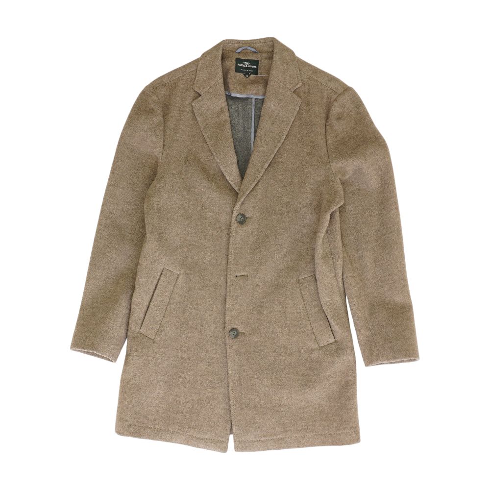 Brown Solid Topcoat – Unclaimed Baggage