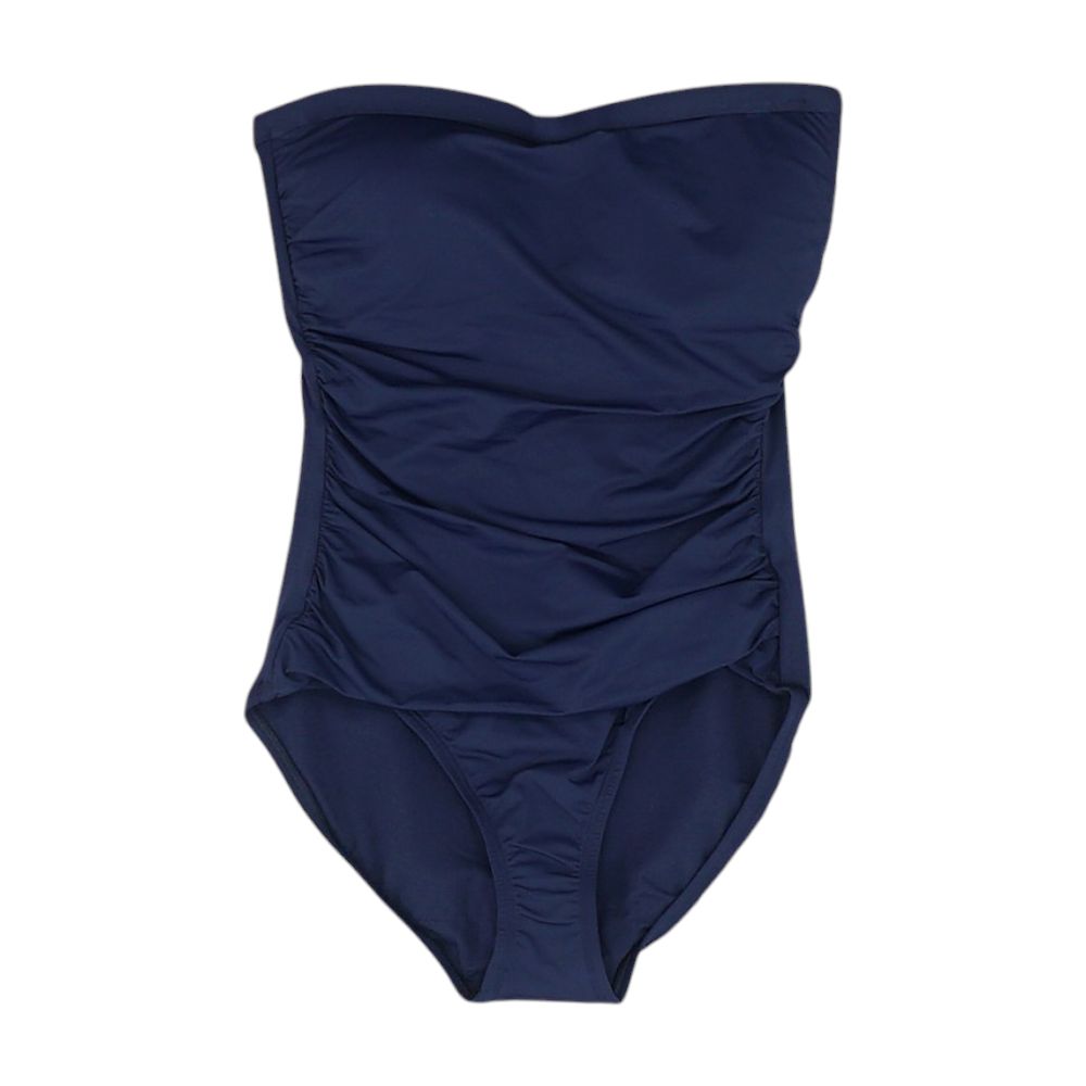 Navy Solid One-Piece – Unclaimed Baggage
