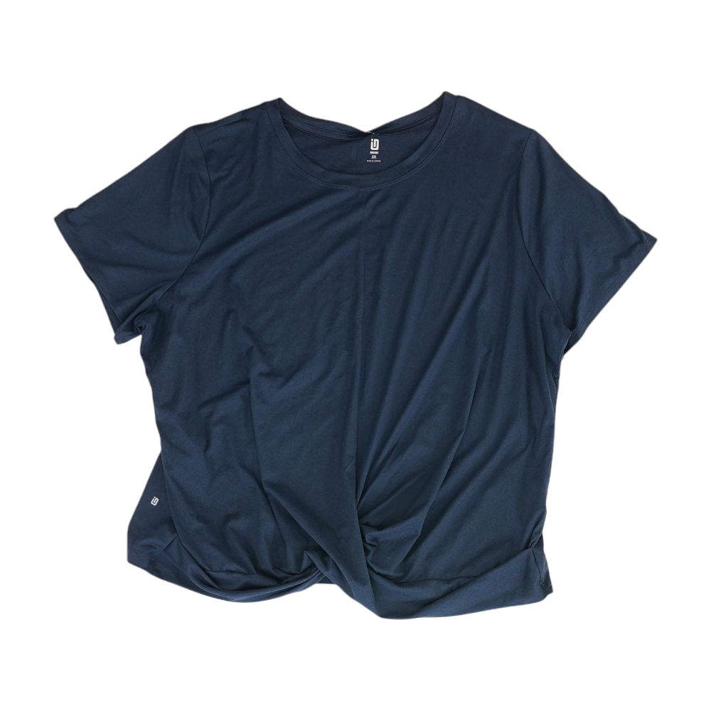 Navy Solid Active T-Shirt – Unclaimed Baggage