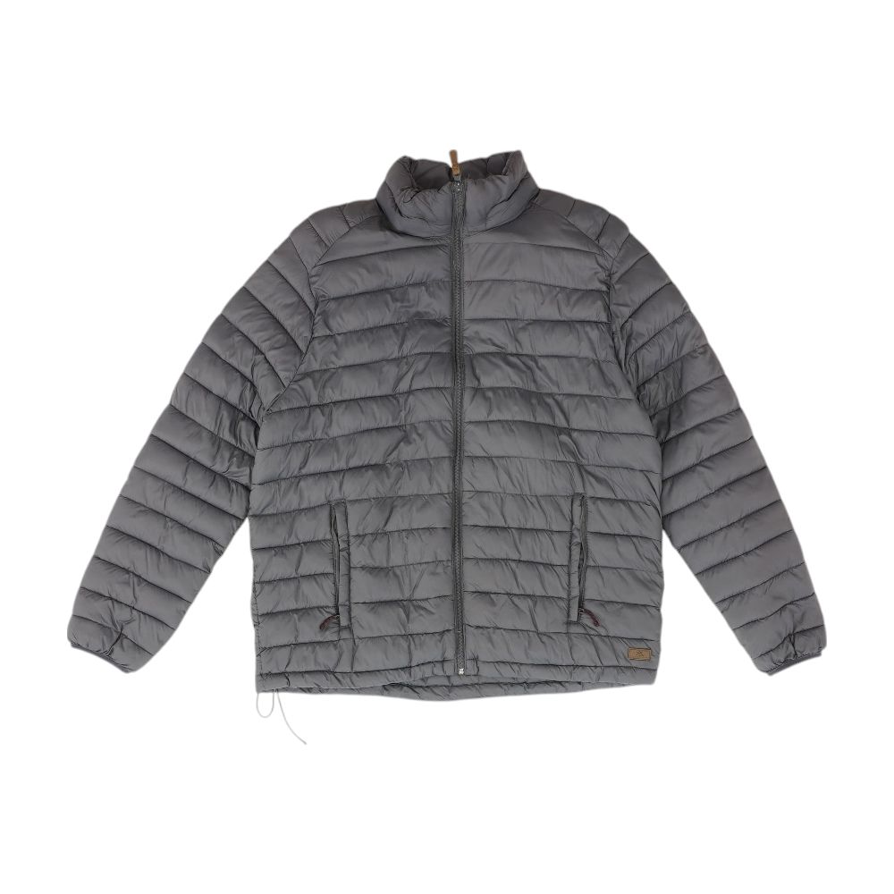 Charcoal Solid Puffer Jacket – Unclaimed Baggage