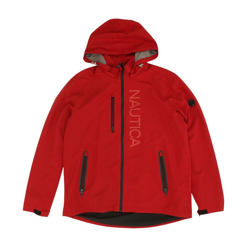 Red Solid Lightweight Jacket – Unclaimed Baggage