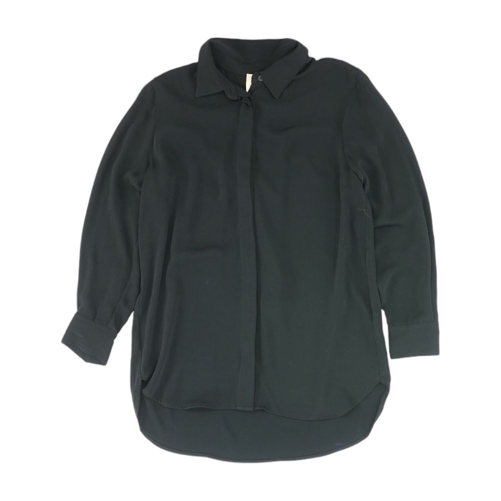 Black Solid Button Down – Unclaimed Baggage