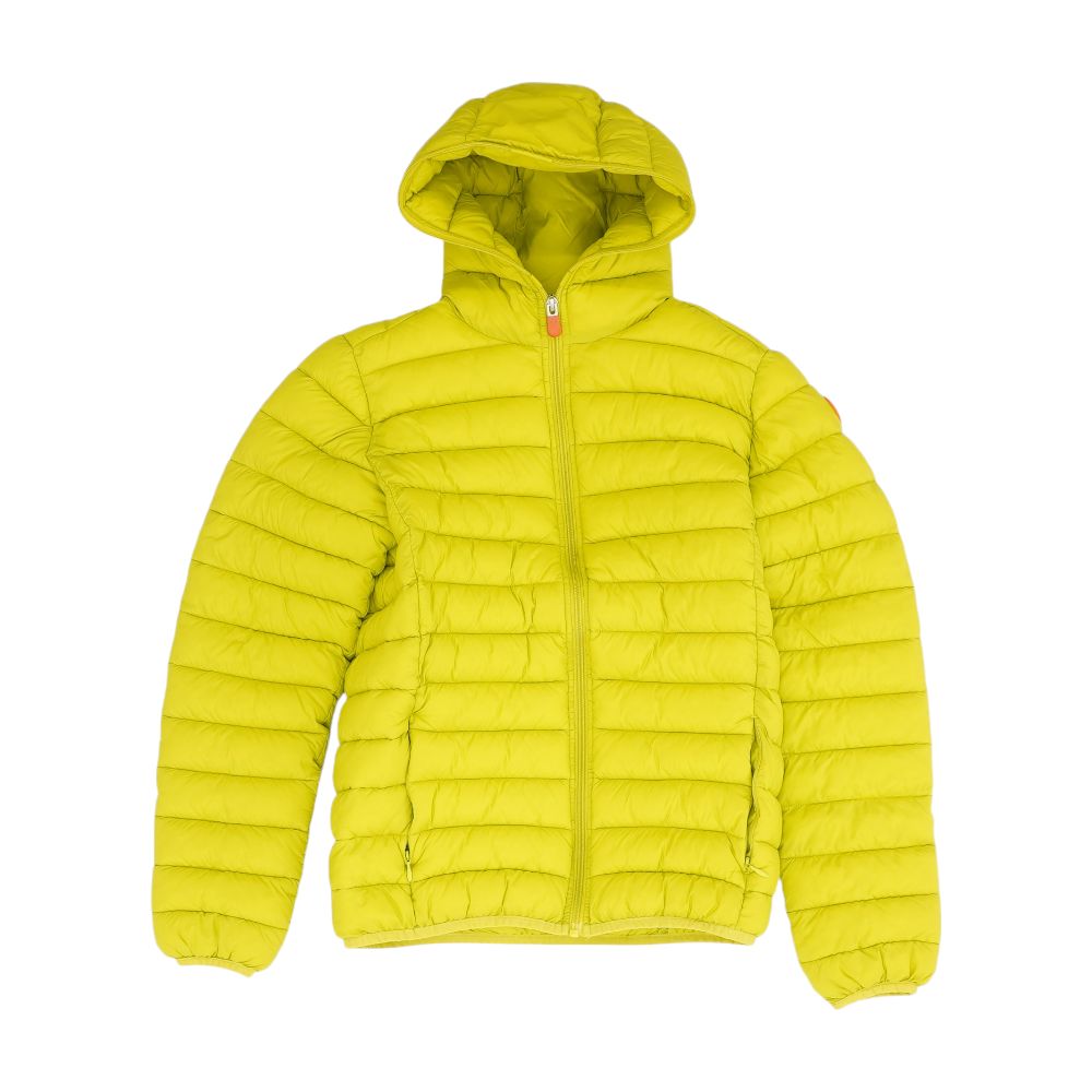 Neon Green Solid Puffer Jacket – Unclaimed Baggage