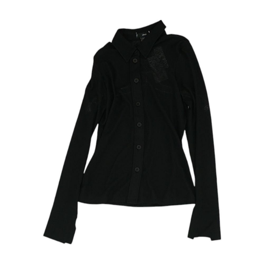 Black Solid Button Down – Unclaimed Baggage