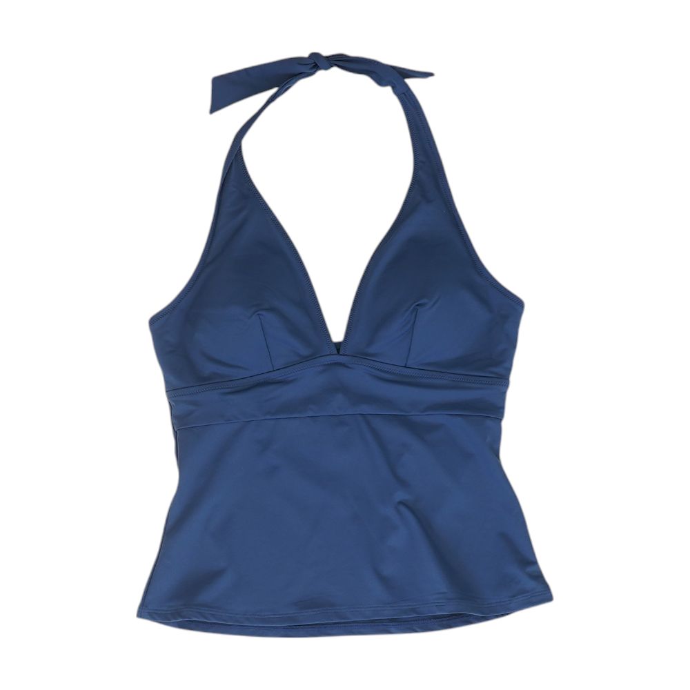 Navy Solid Swim Top – Unclaimed Baggage