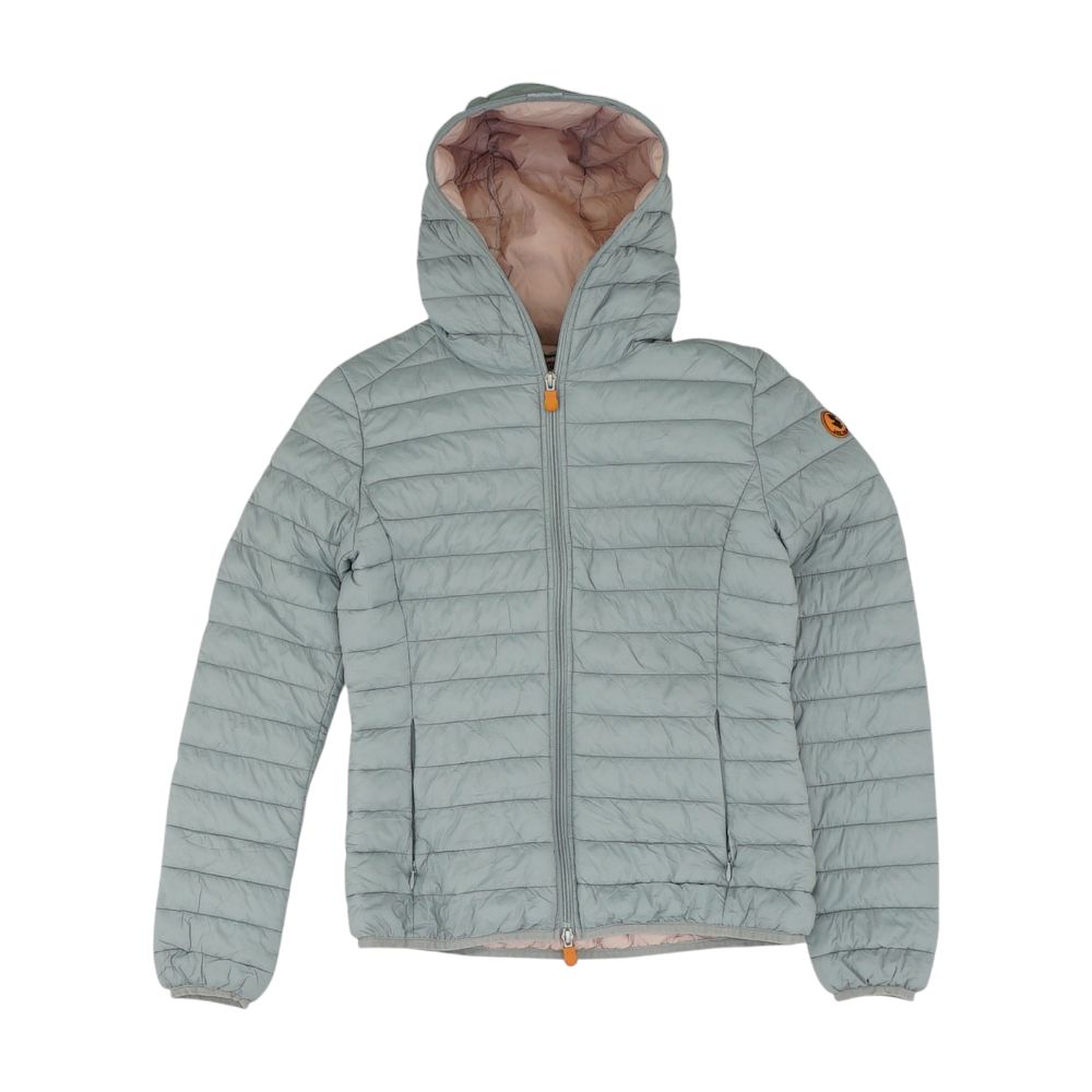 Gray Solid Puffer Jacket – Unclaimed Baggage