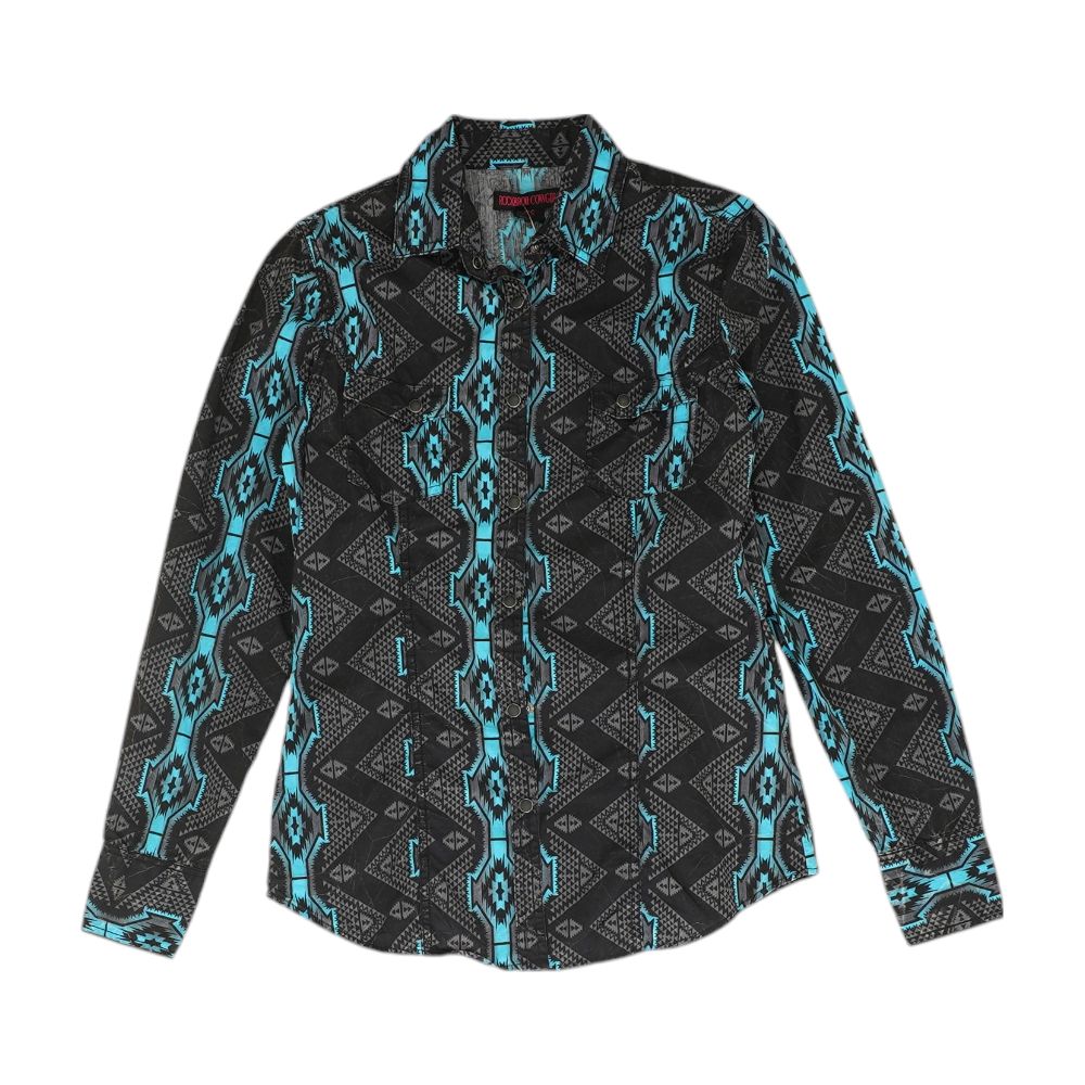 Black Ikat Button Down – Unclaimed Baggage