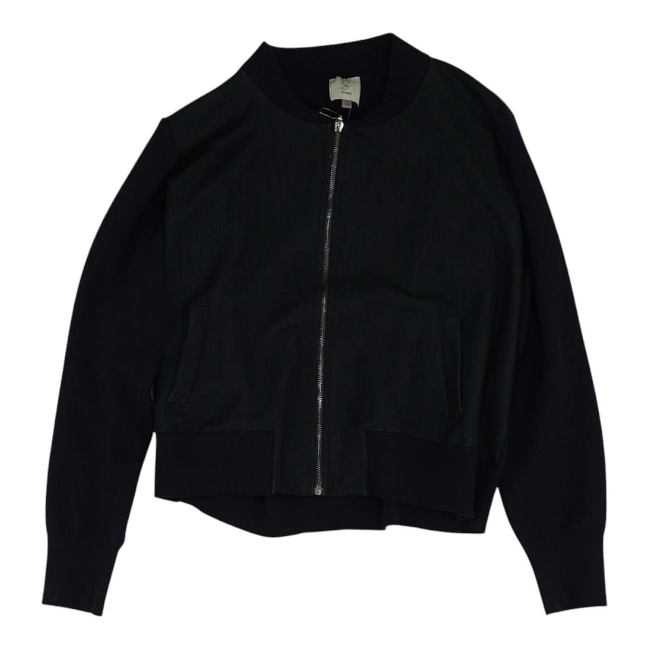 Navy Solid Bomber Jacket – Unclaimed Baggage