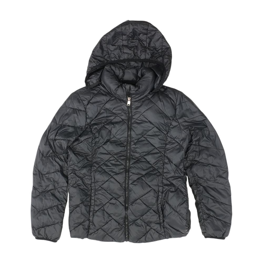 Black Solid Puffer Jacket – Unclaimed Baggage