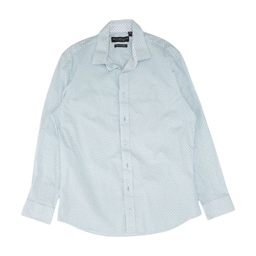Blue Misc Long Sleeve Button Down – Unclaimed Baggage