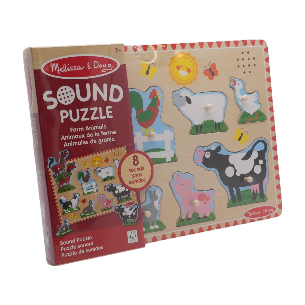 Farm Animals Sound Puzzle – Unclaimed Baggage