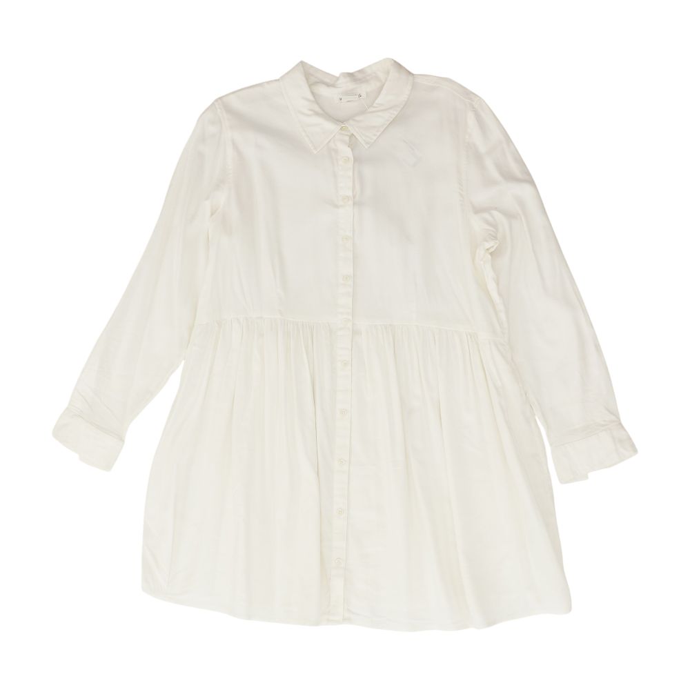 White Solid Button Down – Unclaimed Baggage