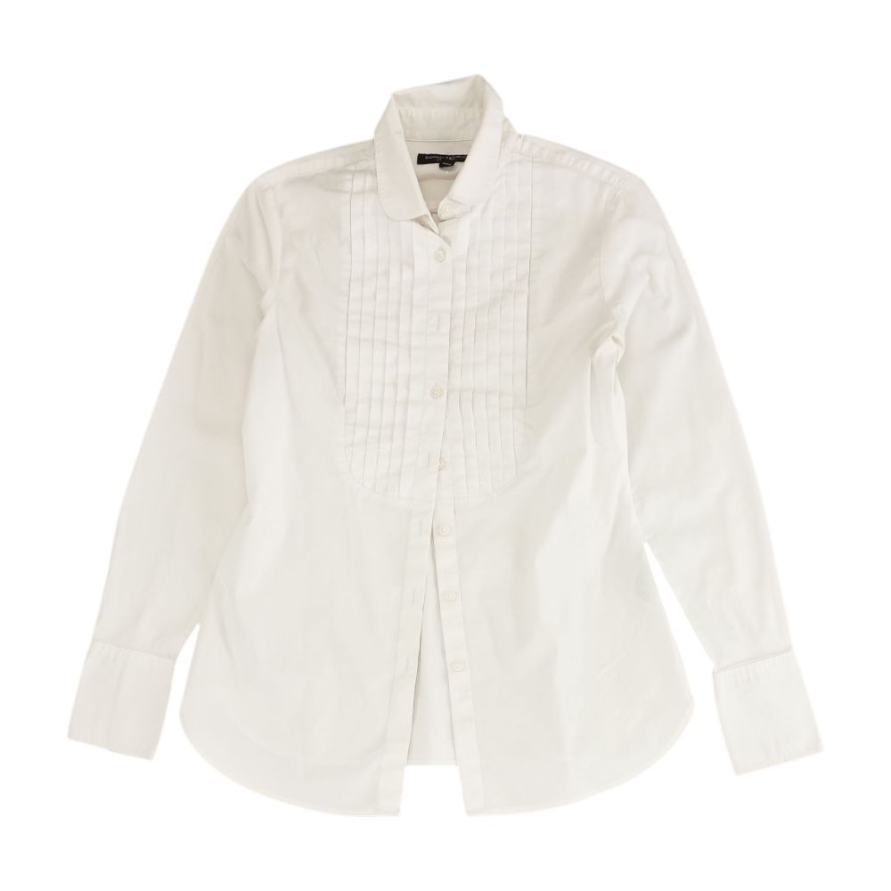 White Solid Button Down – Unclaimed Baggage