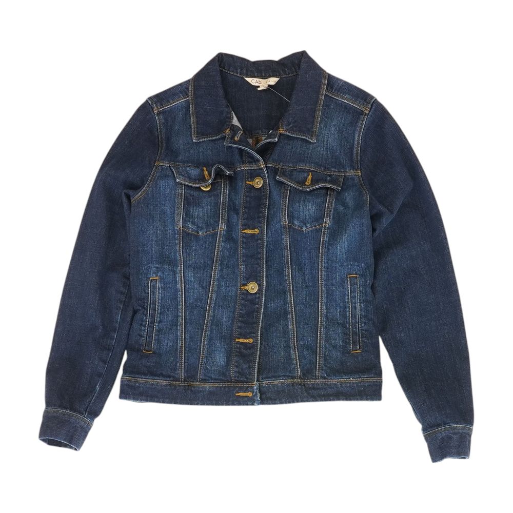 Navy Solid Denim Jacket – Unclaimed Baggage