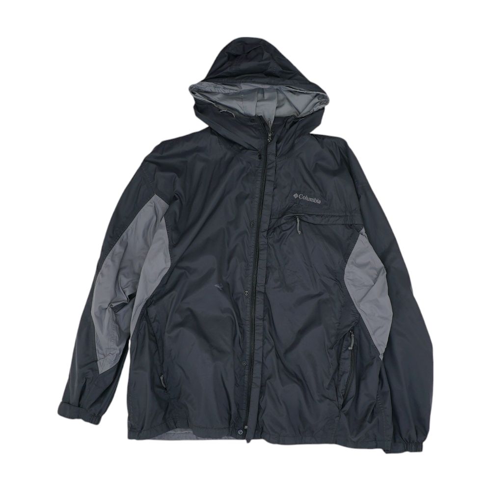Black Solid Rain Jacket – Unclaimed Baggage