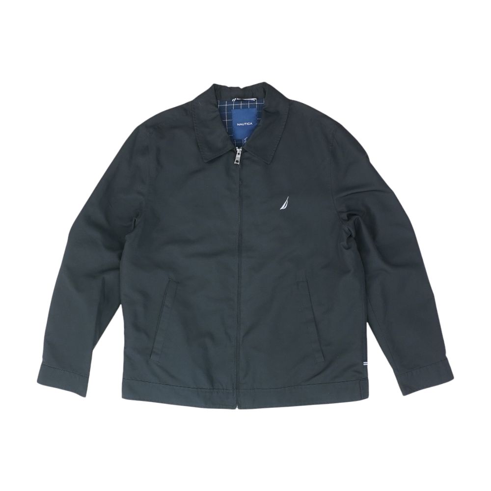 Black Solid Lightweight Jacket – Unclaimed Baggage