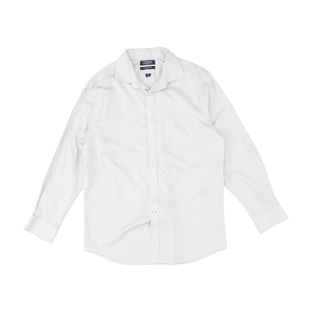 White Check Long Sleeve Button Down – Unclaimed Baggage