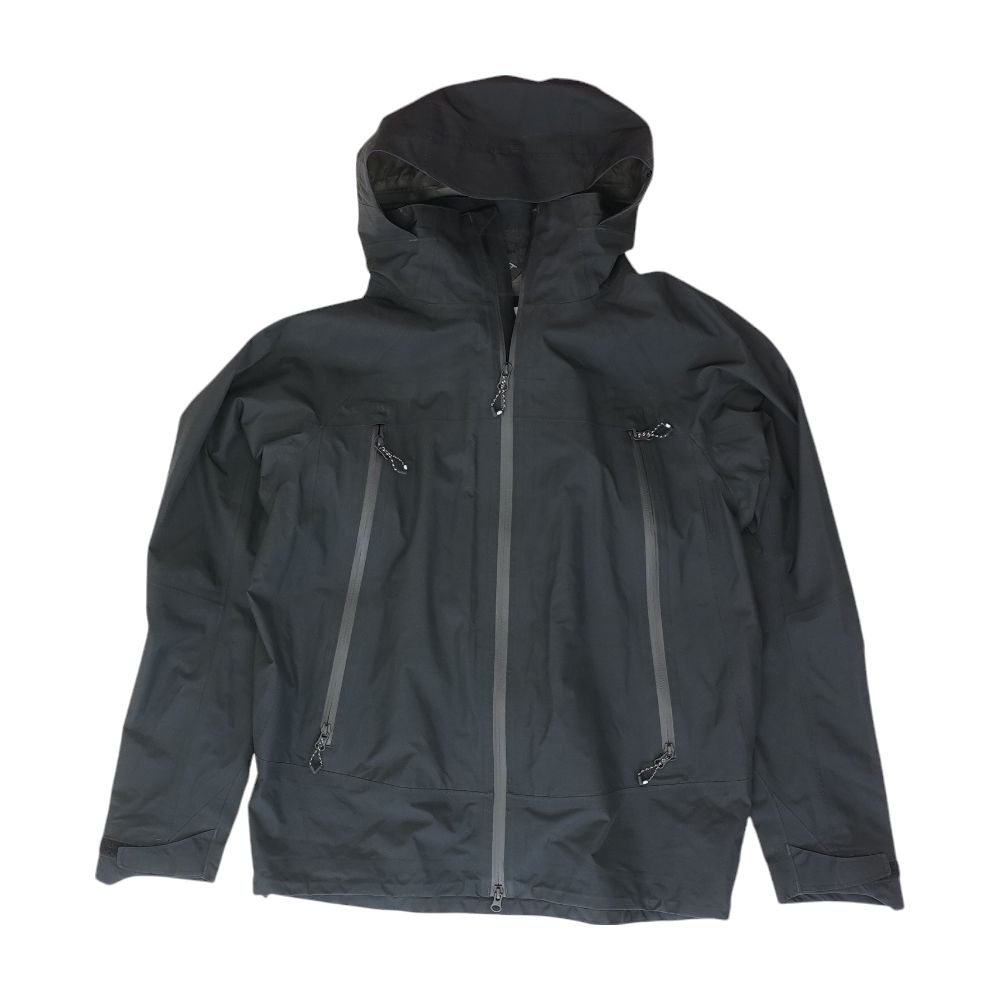 Black Solid Rain Jacket – Unclaimed Baggage
