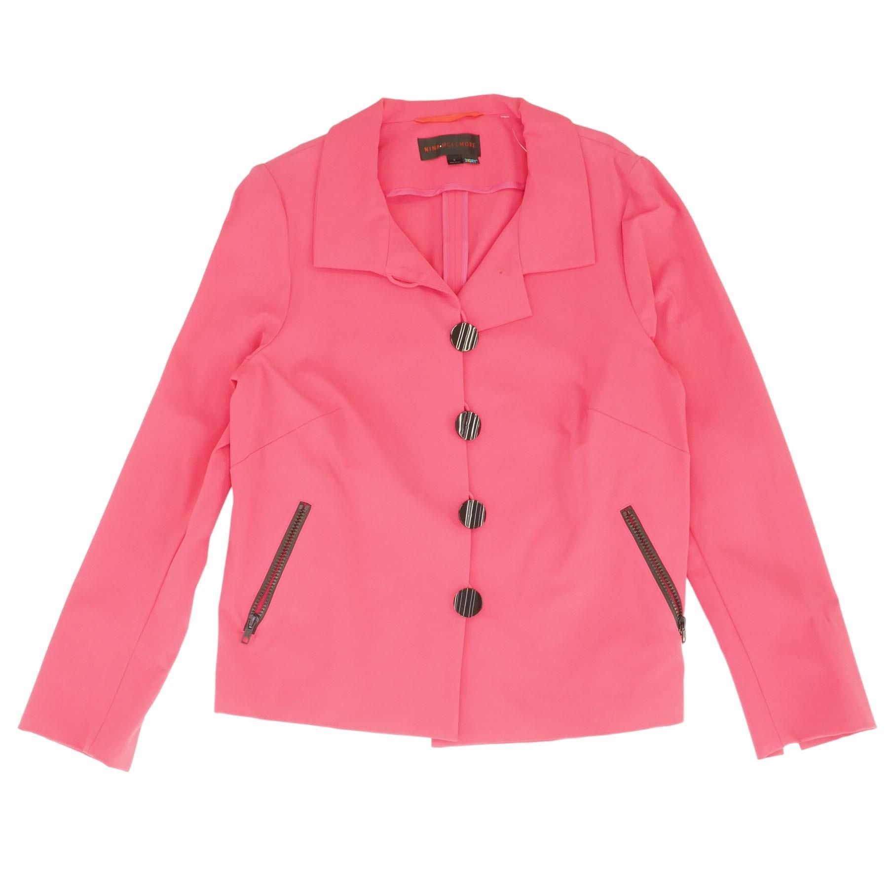 Pink Solid Calysp Blazer – Unclaimed Baggage
