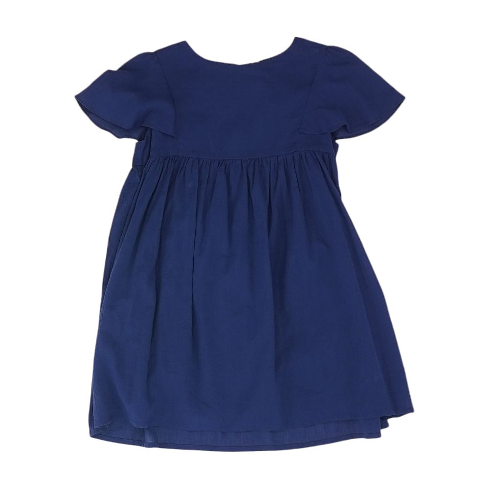 Navy Solid Midi Dress – Unclaimed Baggage