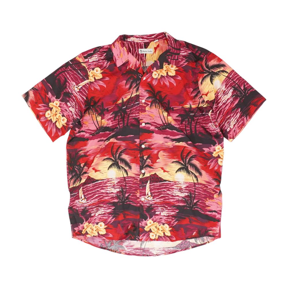 Pink Tropical Short Sleeve Button Down – Unclaimed Baggage
