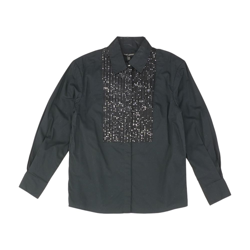 Black Solid Button Down – Unclaimed Baggage