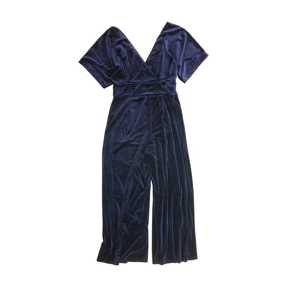 Navy Solid Jumpsuit – Unclaimed Baggage