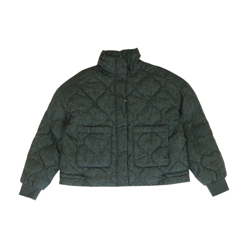 Green Solid Puffer Jacket – Unclaimed Baggage