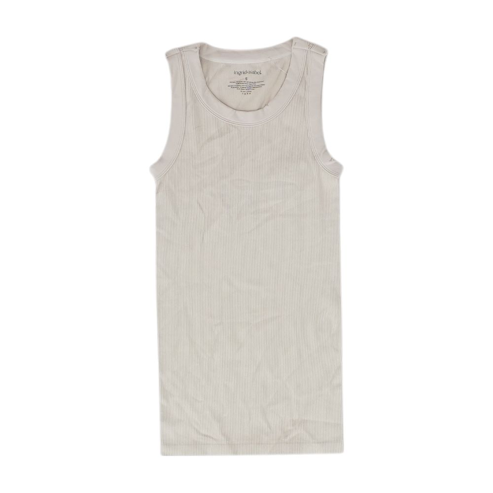 Beige Solid Tank – Unclaimed Baggage