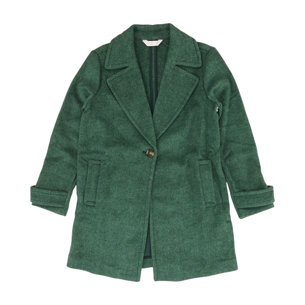 Green Solid Topcoat Jacket – Unclaimed Baggage