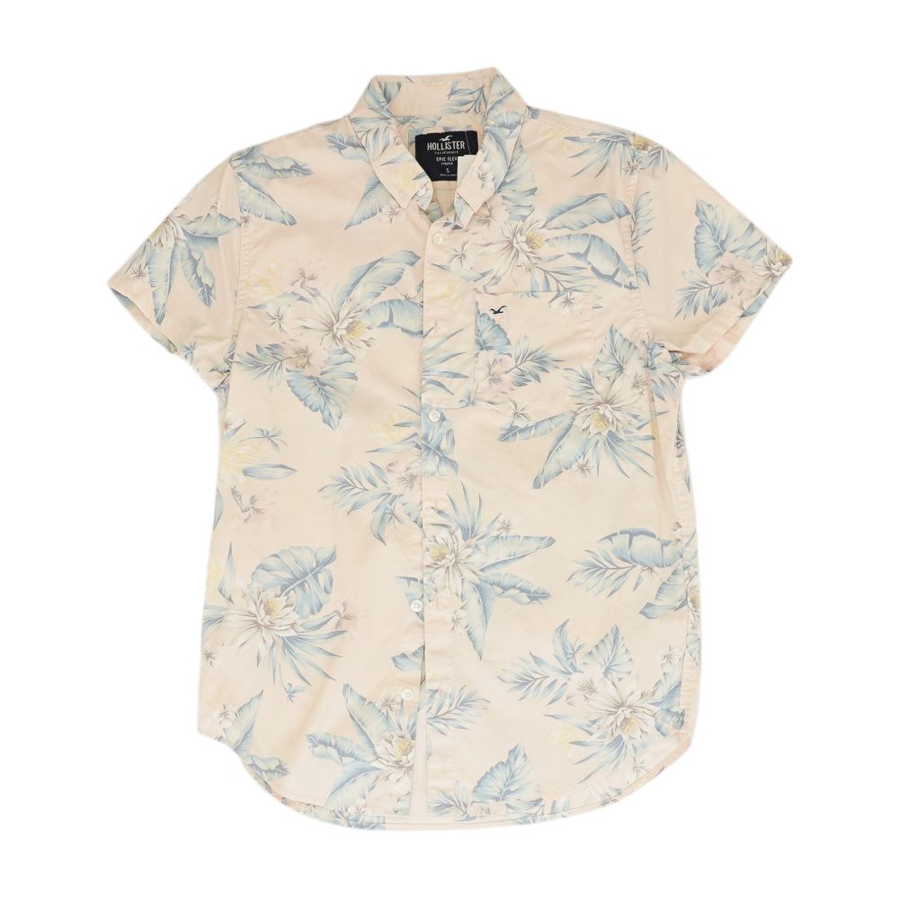 Pink Floral Short Sleeve Button Down – Unclaimed Baggage