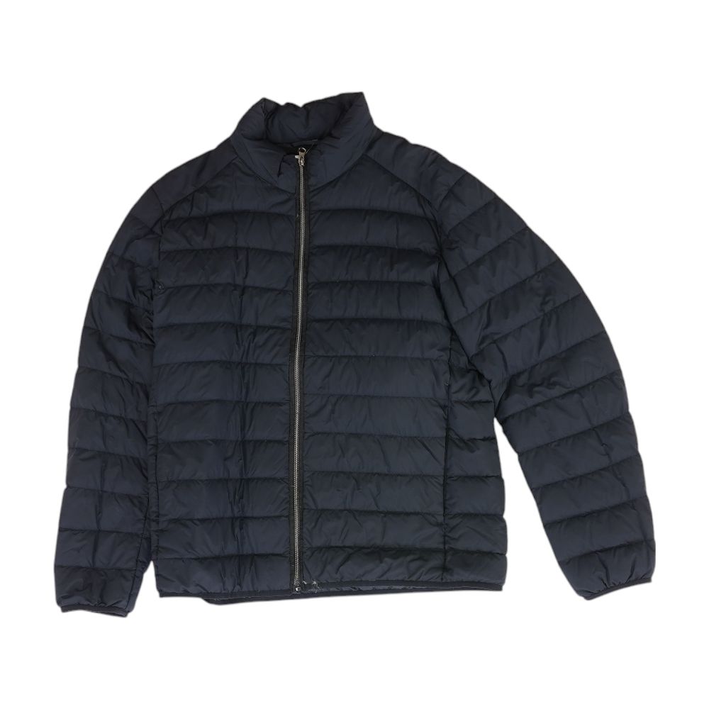 Navy Solid Puffer Jacket – Unclaimed Baggage